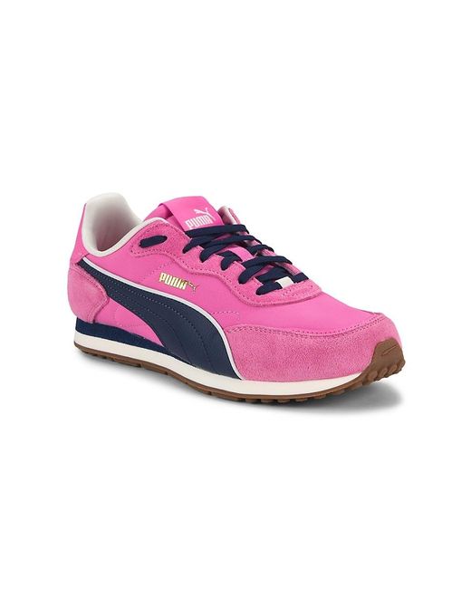 PUMA St Miller Low-Top Sneakers in Pink | Lyst UK