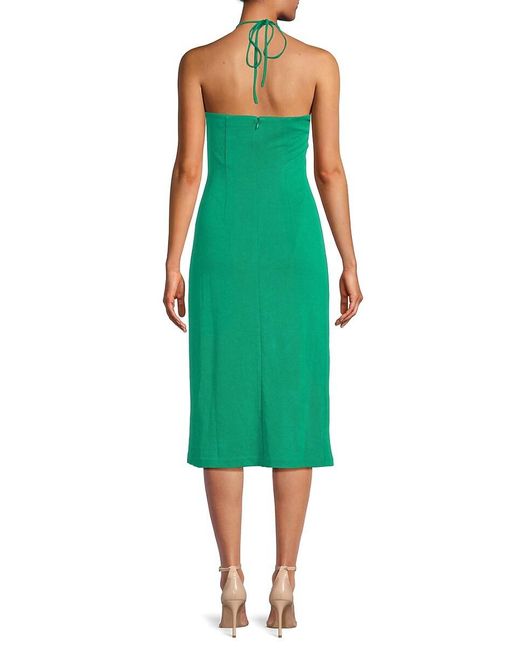 Third Form Rip Tide Cut Out Knee Dress in Green | Lyst