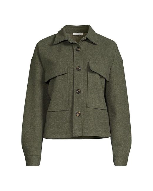 Beach Lunch Lounge Taya Drop Shoulder Jacket in Natural | Lyst