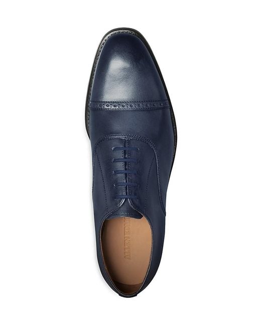 Allen Edmonds Brady Leather Oxford Shoes in Blue for Men | Lyst