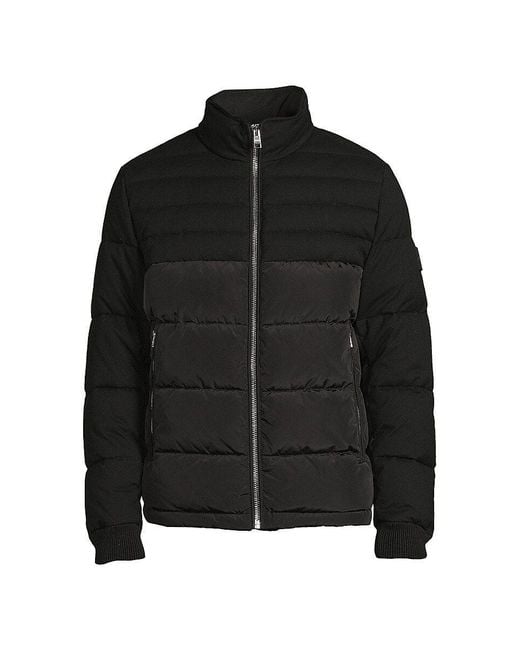 BOSS by HUGO BOSS Cato Quilted Puffer Jacket in Black for Men | Lyst