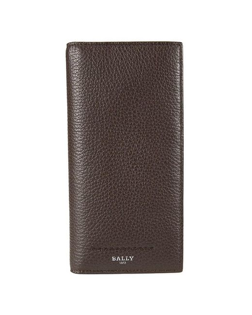Bally Leather Trifold Wallet in Brown for Men | Lyst