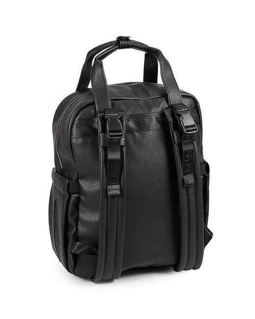 Nicole Miller Logo Diaper Backpack in Black | Lyst Australia