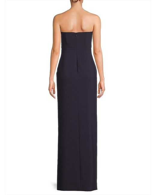 Likely Bea Cut-out Strapless Column Gown in Blue | Lyst UK