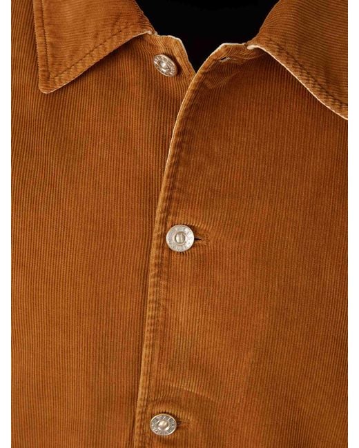 Wales Bonner Corduroy Bomber Jacket in Brown for Men | Lyst UK