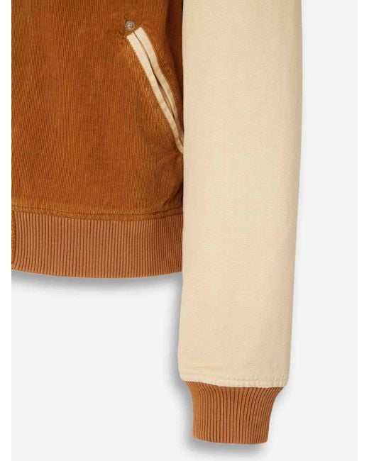 Wales Bonner Corduroy Bomber Jacket in Brown for Men | Lyst UK