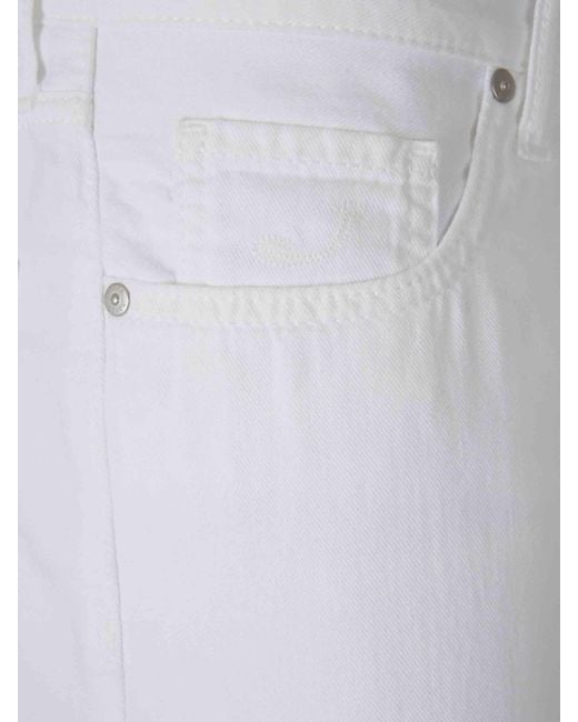 Jacob Cohen Straight Jeans in White for Men | Lyst UK