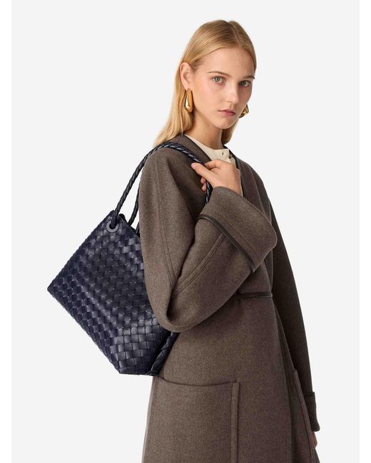 Bottega Veneta Hand Bag Andiamo in Blue | Lyst UK