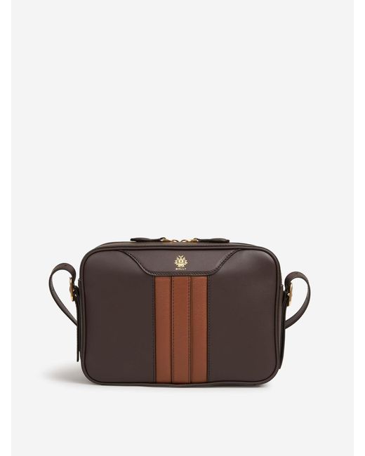Bally Crossbody Leather in Brown for Men | Lyst