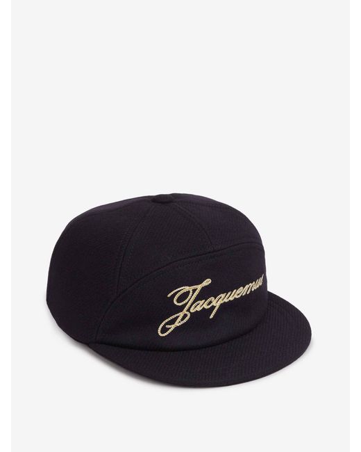 Jacquemus Logo Cap Cotton in Blue for Men | Lyst UK