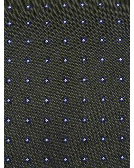 Petronius Floral Silk Tie in Black for Men | Lyst UK
