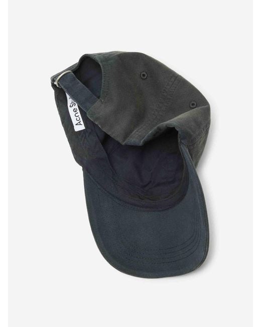 Acne Studios Logo Cap in Grey for Men | Lyst UK