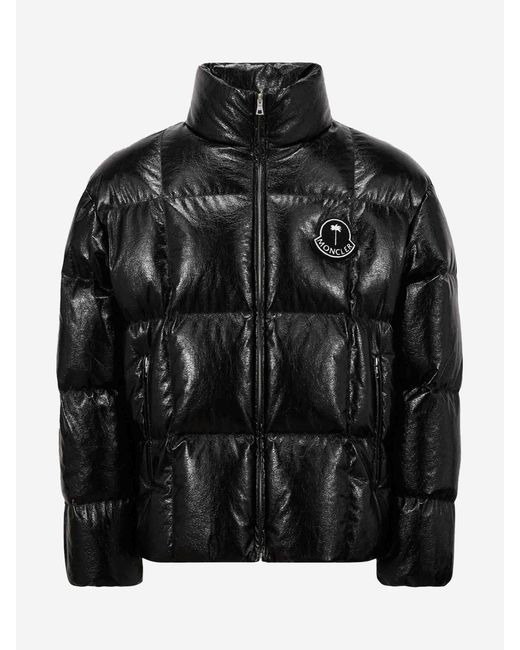 Moncler Genius Simoom Quilted Coat in Black for Men | Lyst UK