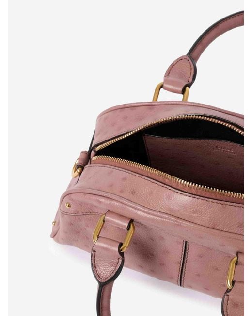 Chloé Mini-Bowlingtasche in Pink | Lyst DE
