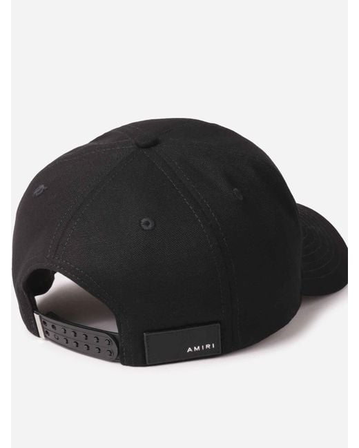 Amiri Star Canvas Baseball Cap in Black for Men | Lyst