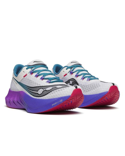 Saucony Endorphin Pro 4 Running Shoes in Purple | Lyst