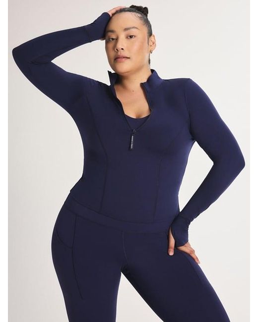 Savage X Band-it Half-zip Top in Blue | Lyst UK