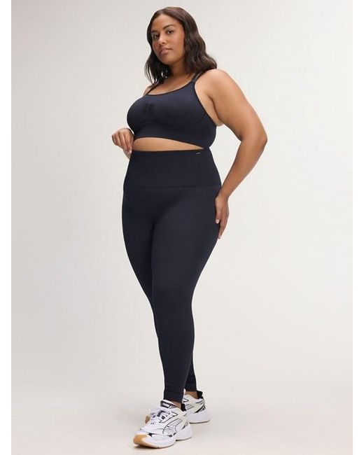 Savage X Seamless Sport Low-impact Longline Bra in Blue | Lyst UK