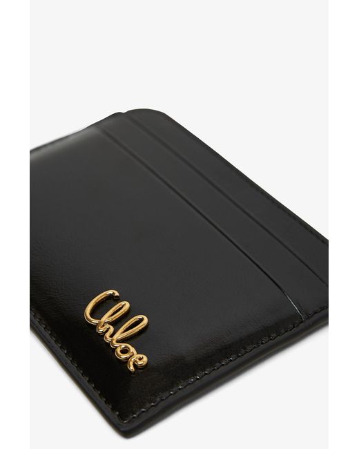 Chloé Chloe Iconic Black Card Holder | Lyst UK