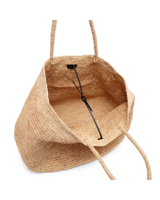 The Row Oregon Raffia Bag in Natural | Lyst
