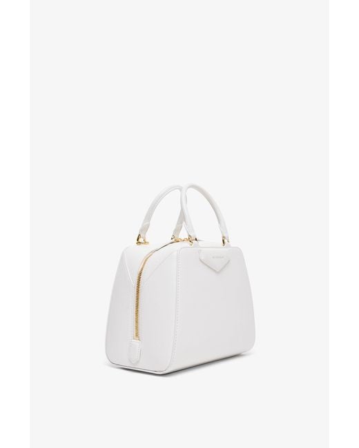 Givenchy Antigona Cube Mini White Bag | Lyst