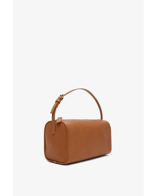 The Row 90's Bag Beige Leather Bag in Brown | Lyst