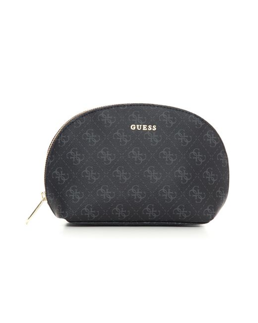Guess Dome Beauty Cosmetic Case Dark Grey in Gray | Lyst