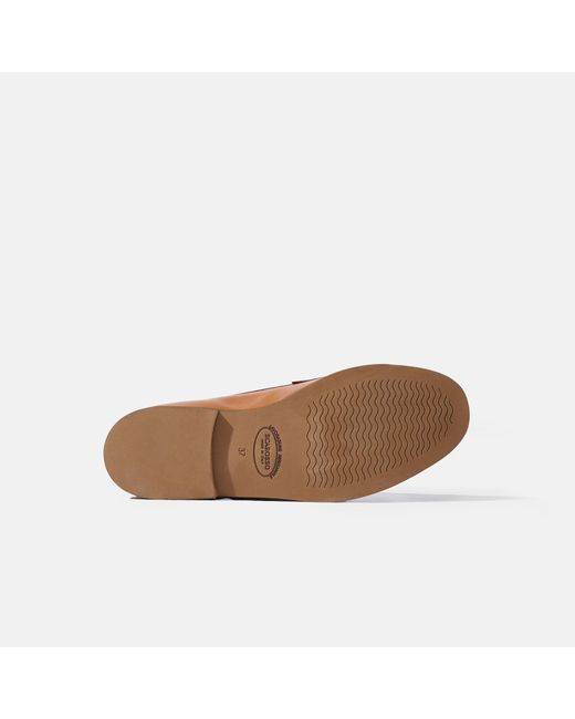 SCAROSSO Monica Cognac Loafers & Flats in Brown | Lyst UK