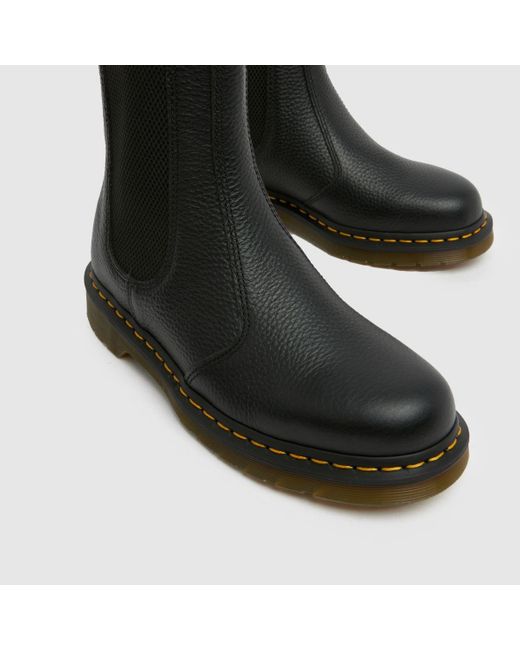 Dr. Martens 2976 Hi Chelsea Boots in Black | Lyst UK