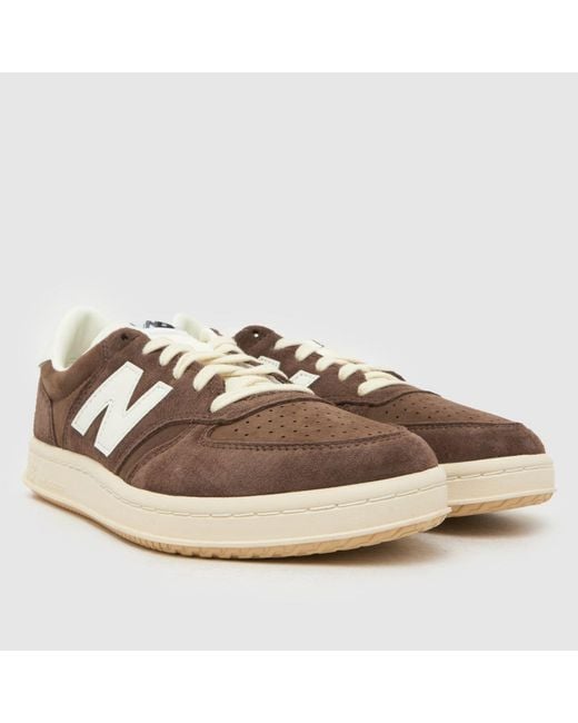 New Balance T500 Trainers in Brown for Men | Lyst UK