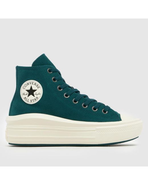 Converse All Star Move Trainers in Blue | Lyst UK