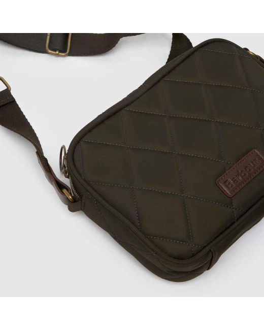 Barbour Quilted Crossbody Bag in Green | Lyst UK
