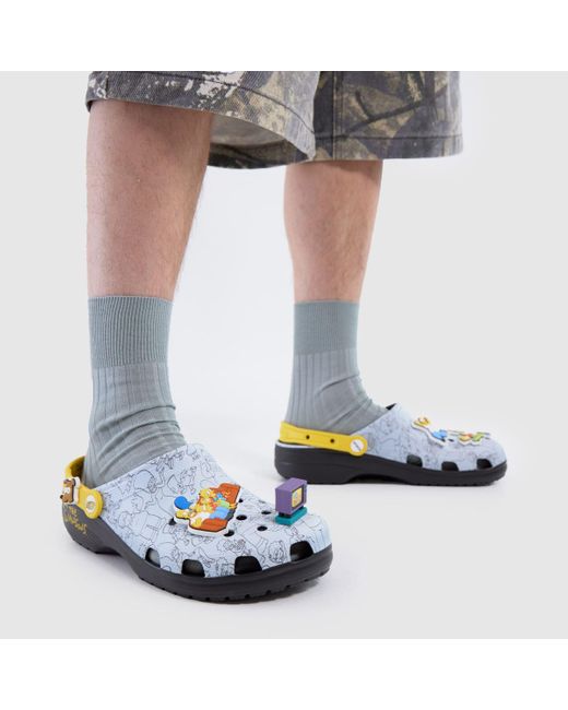 Crocs™ X The Simpsons Classic Clog Sandals in Blue for Men | Lyst UK
