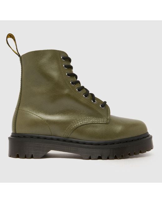 Dr. Martens 1460 Pascal Bex Boots in Green | Lyst UK
