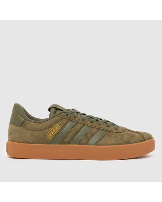 adidas Vl Court 3.0 Trainers in Green | Lyst UK