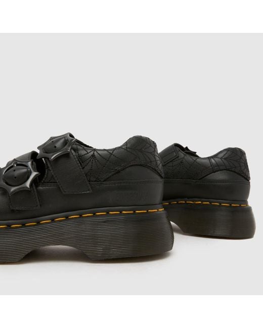 Dr. Martens X Wednesday Buzz Mary Jane Flats in Black | Lyst UK
