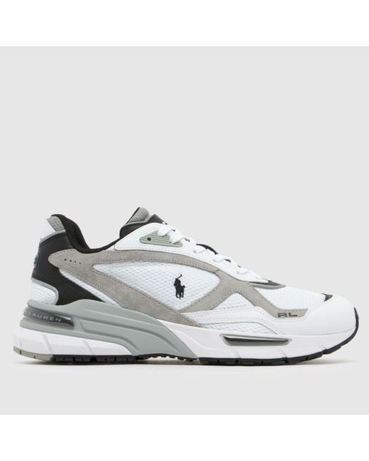 Polo Ralph Lauren Trackster 275 Trainers in White for Men | Lyst UK