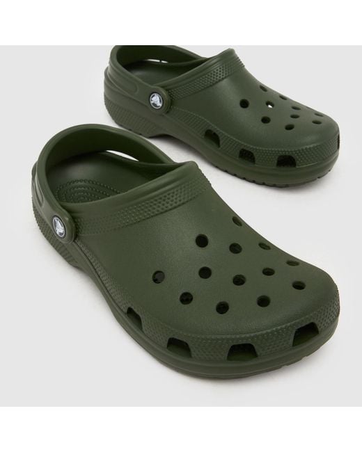 Crocs™ Classic Clog Sandals in Green | Lyst UK