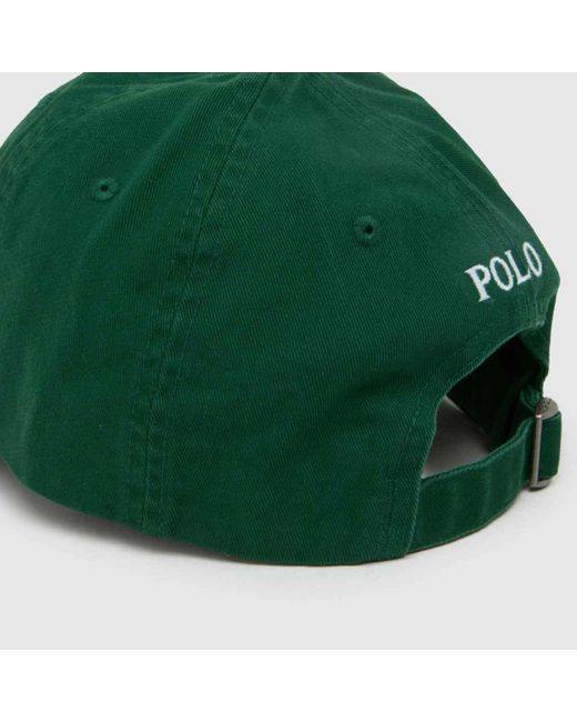 Polo Ralph Lauren Sport Cap in Green | Lyst UK