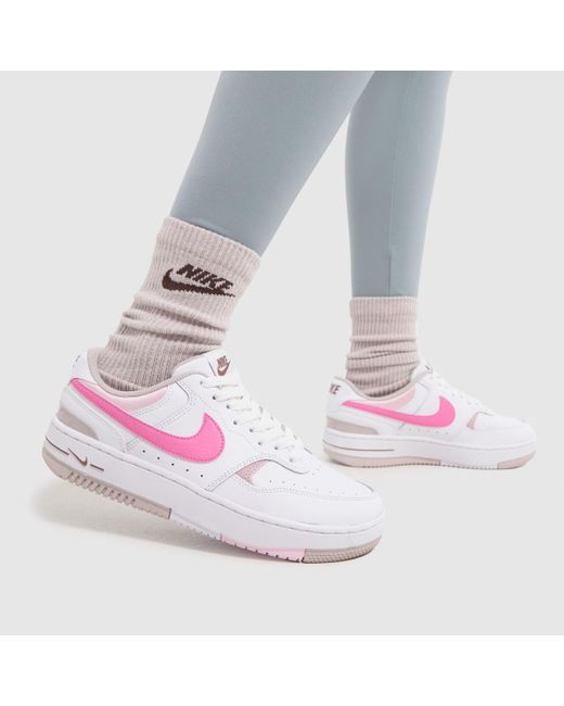 Nike Gamma Force Trainers In in Pink | Lyst UK