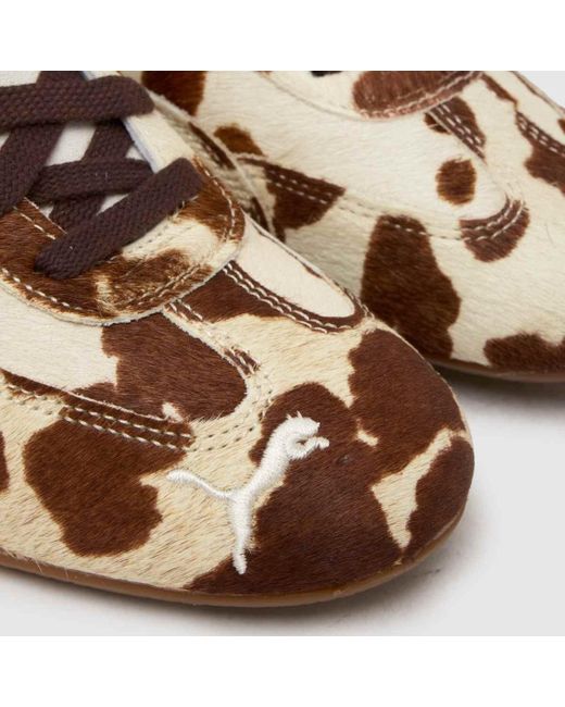 PUMA Speedcat Trainers in Brown | Lyst UK