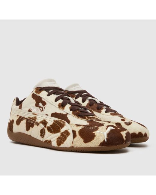 PUMA Speedcat Trainers in Brown | Lyst UK
