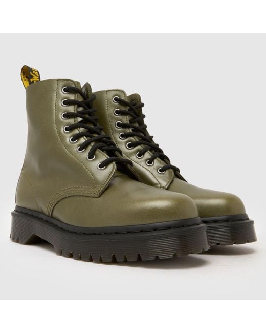 Dr. Martens 1460 Pascal Bex Boots in Green | Lyst UK