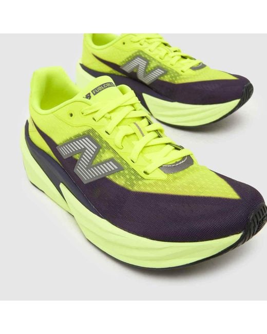 New Balance Rebel V5 Trainers in Yellow | Lyst UK