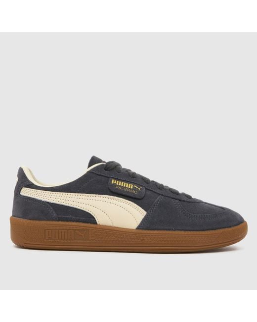 PUMA Palermo Trainers in Blue for Men | Lyst UK