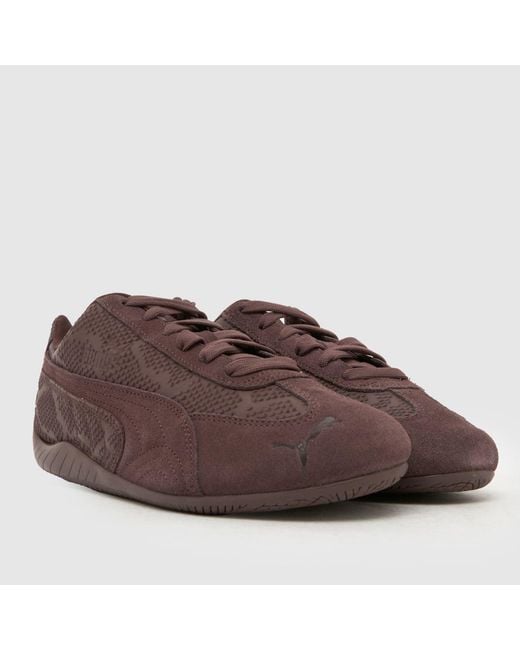 PUMA Speedcat Trainers in Brown | Lyst UK