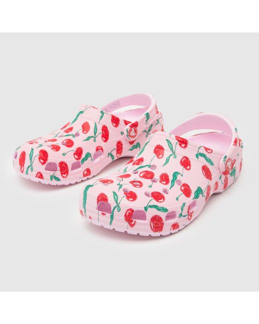 Crocs™ Classic Cherry Clog in Red | Lyst UK