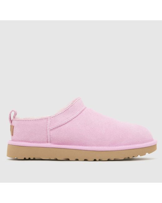 UGG Classic Micro Boots in Pink | Lyst UK