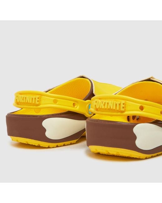 Crocs™ X Fortnite Peely Classic Clog Sandals In in Yellow | Lyst UK