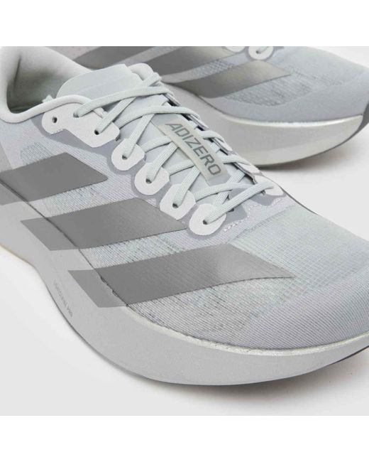 adidas Adizero Evo Sl Trainers in Grey for Men | Lyst UK
